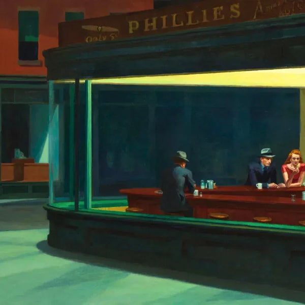 Stampe su Tela Edward Hopper: Silenzi e Luci | CupidoDesign