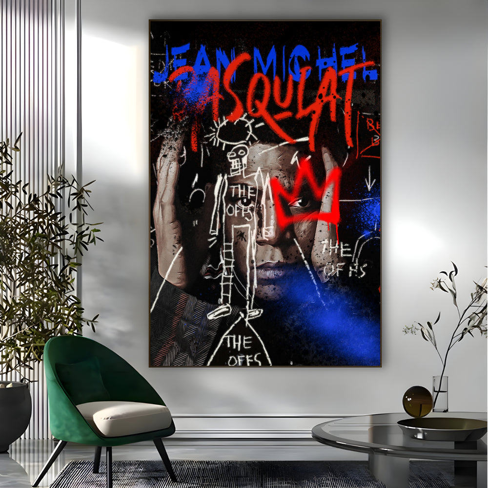 Quadro Stampa su tela - Jean Michel Basquiat Wall Art – CupidoDesign