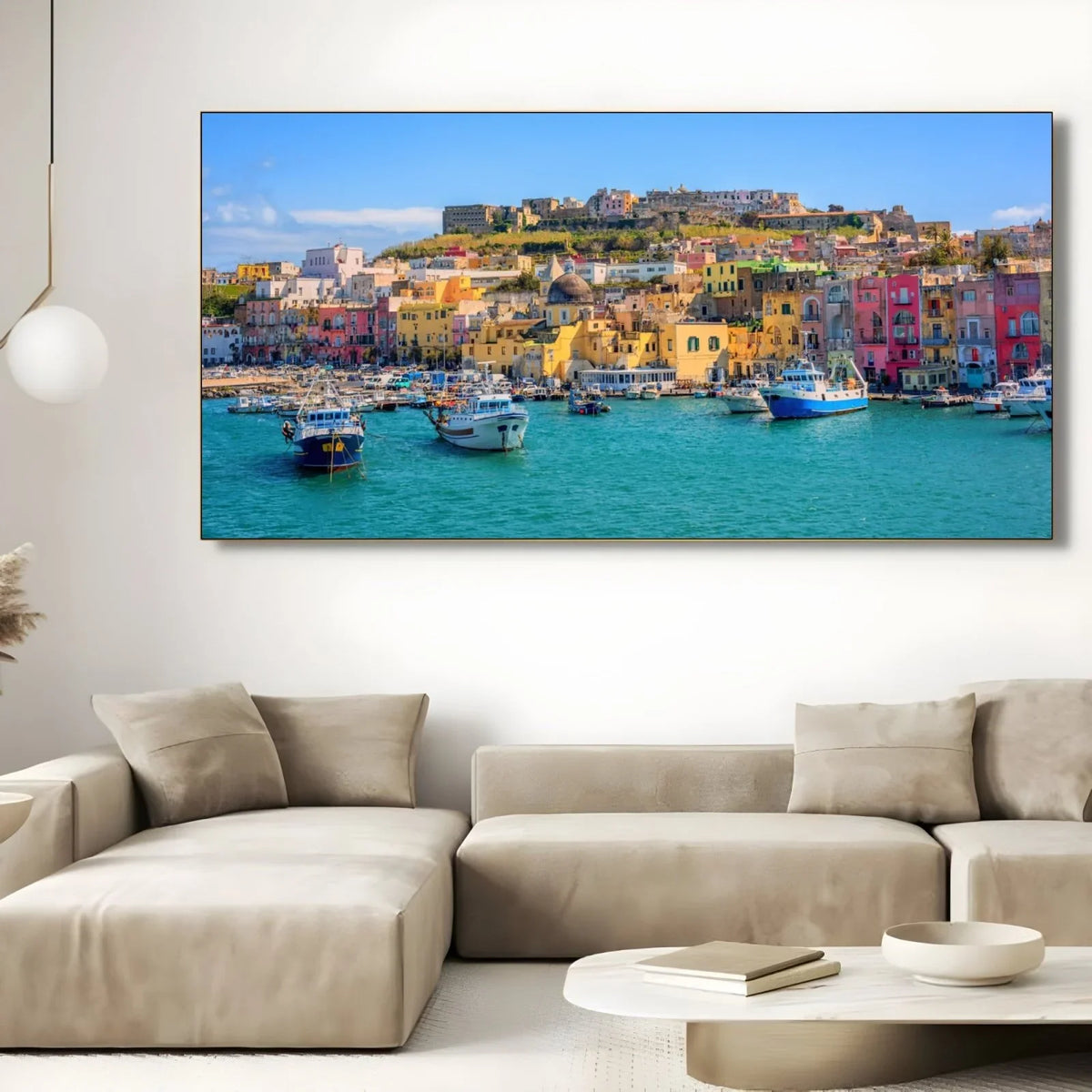 Painting Print on canvas - Procida, Italy – CupidoDesign