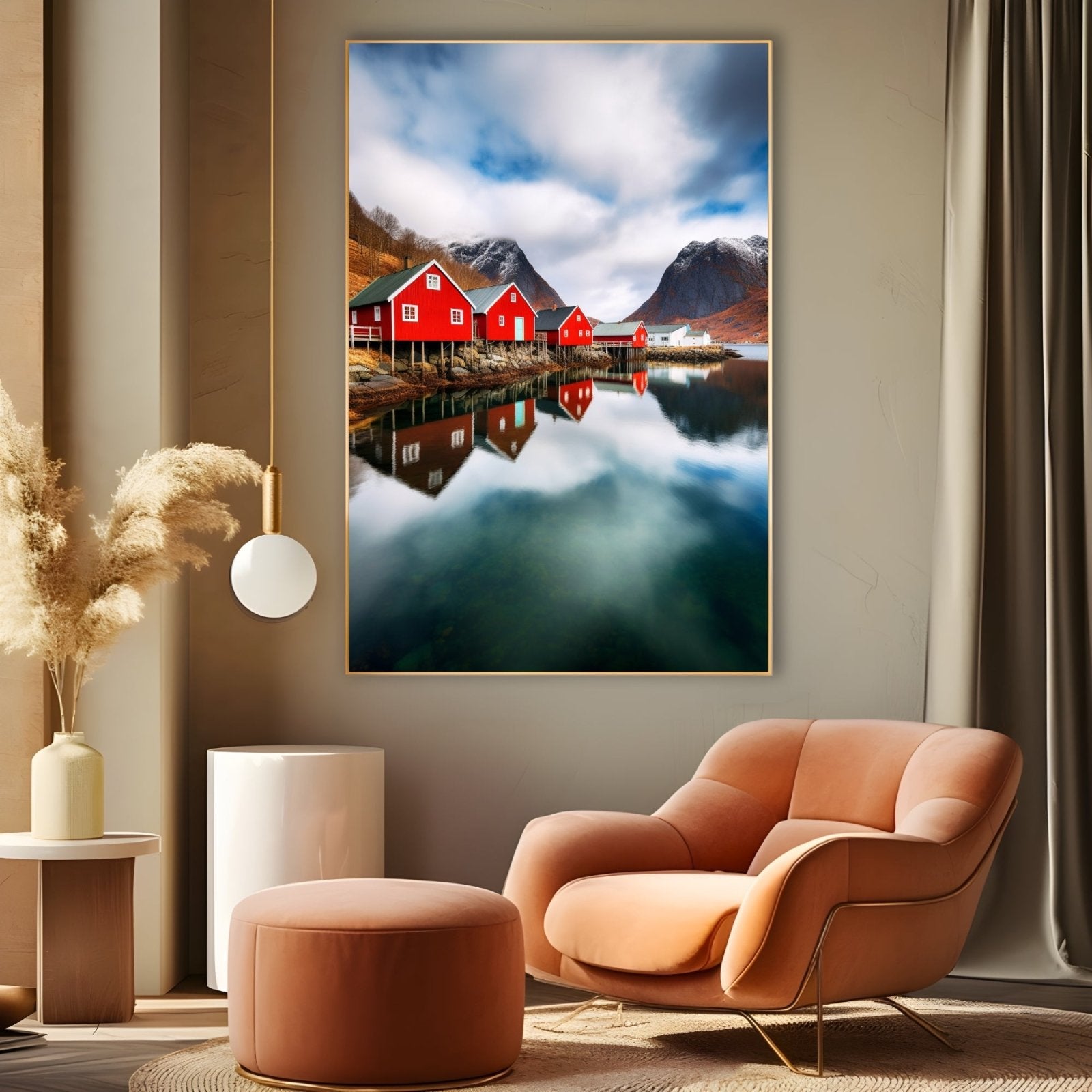 Scandinavian lake – CupidoDesign