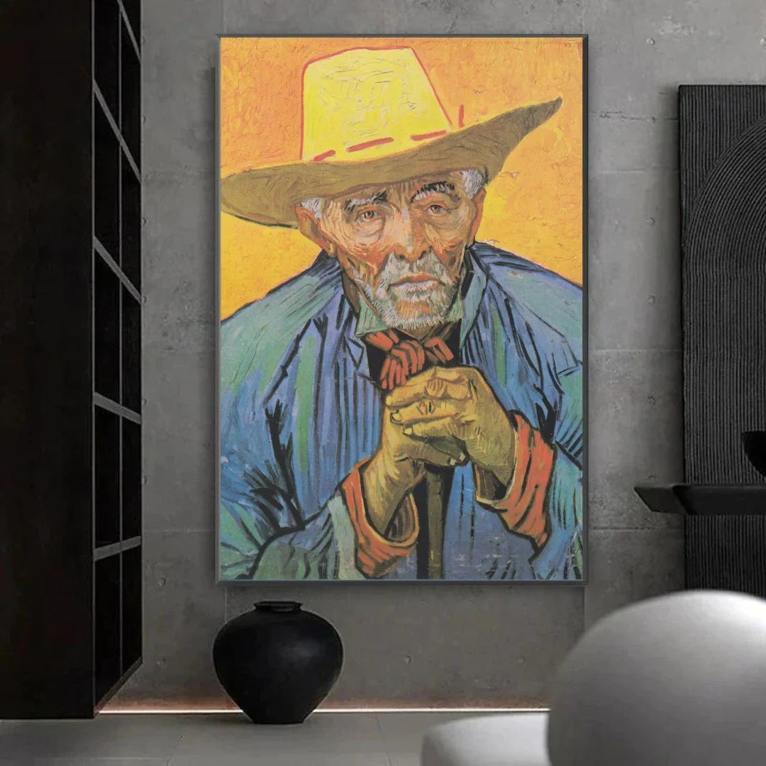 Quadro Stampa su tela -Portrait of Patience Escalier, Vincent Van Gogh ...